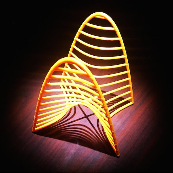 Hyperbolic Paraboloid with Level Curves – m3dp.net